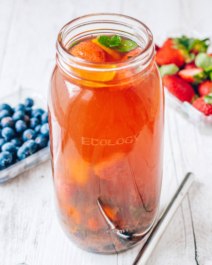 BERRY & ORANGE INFUSED TEA | Tropeaka