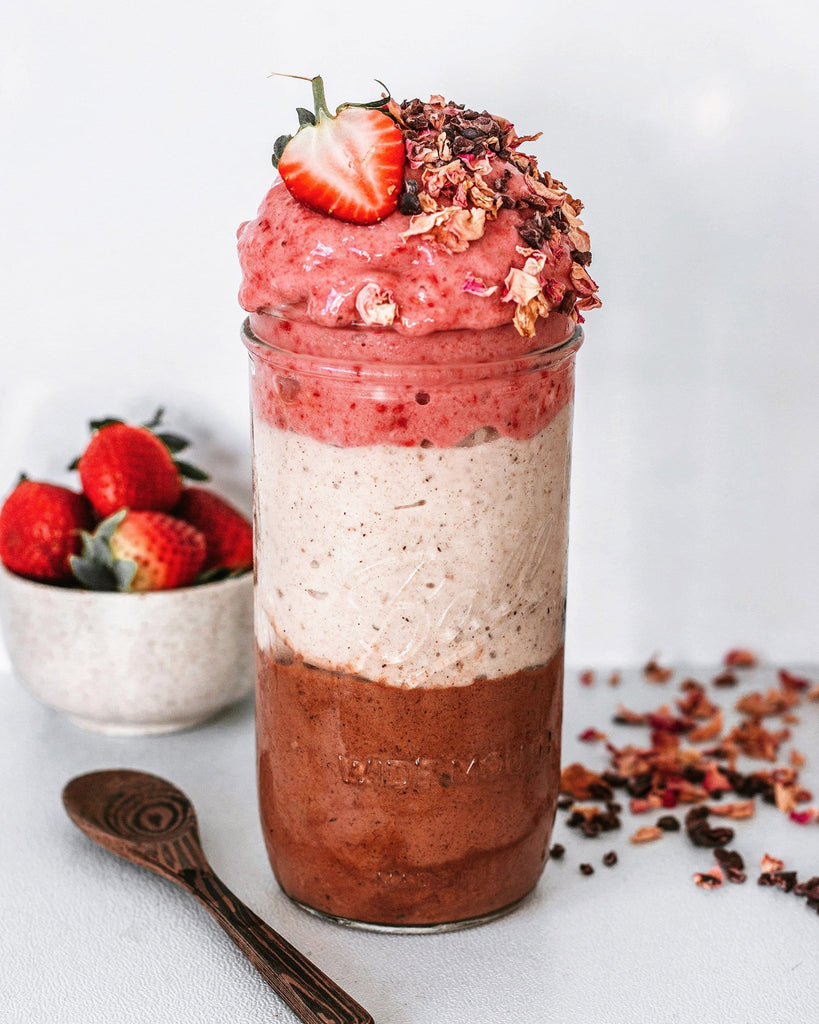 NEAPOLITAN NICECREAM PARFAIT | Tropeaka.com.au