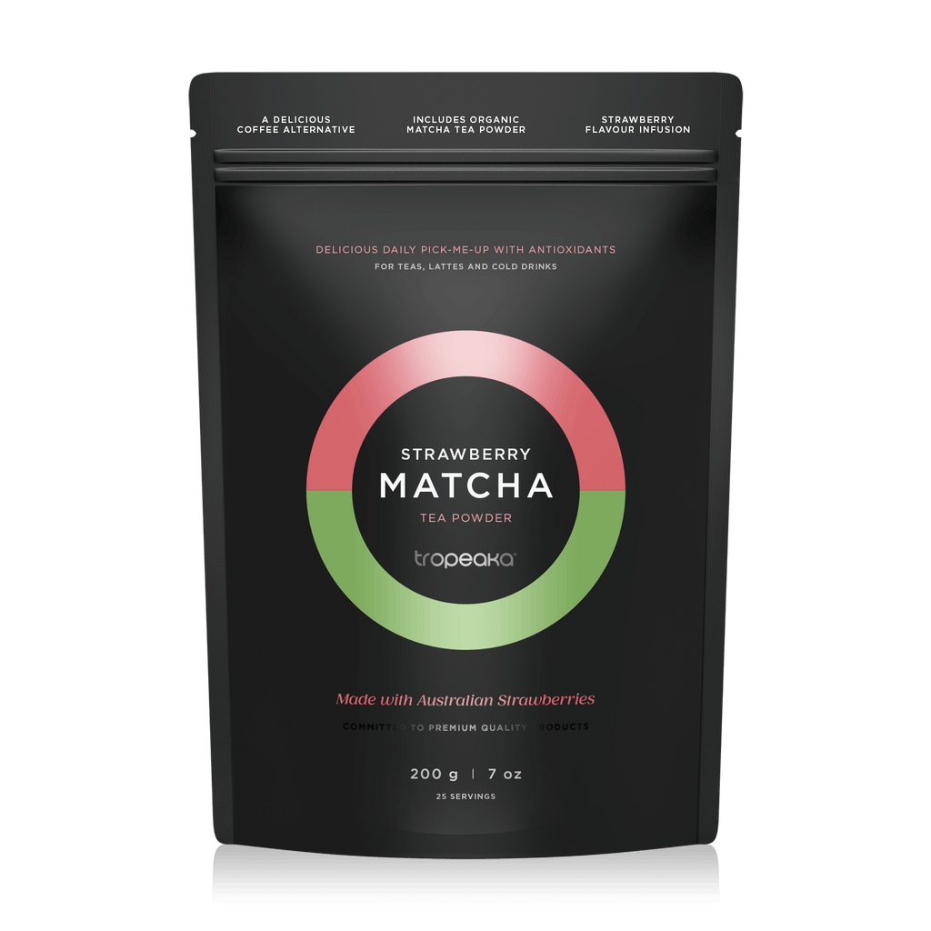 Strawberry Matcha Tea Powder | Organic Matcha Green Tea Powder ...