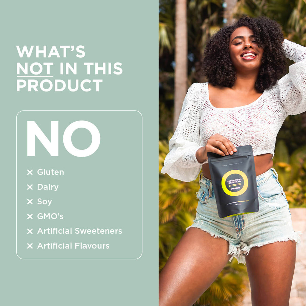 Superfood Greens + D | Delicious Super Greens Powder | Tropeaka