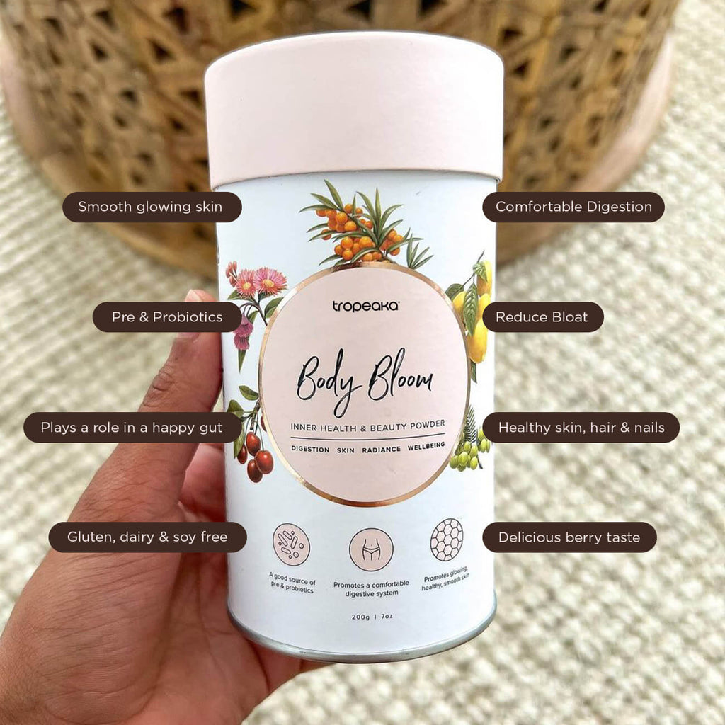 Body Bloom - Gut & Skin Health Powder | Supports Glowing Skin ...