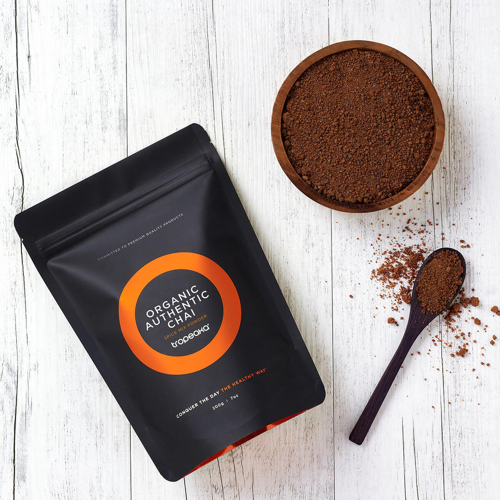 AUTHENTIC CHAI POWDER | ORGANIC CHAI TEA POWDER | TROPEAKA | Tropeaka