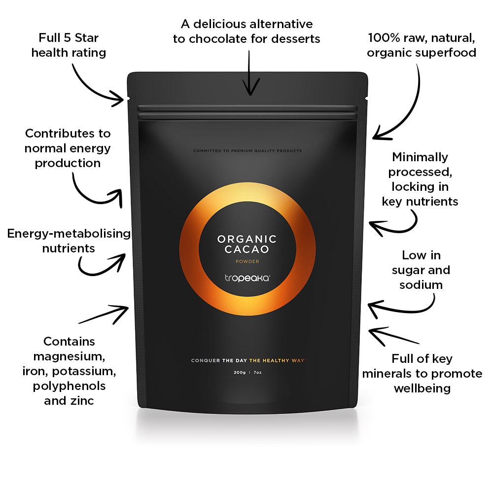 Cacao Powder | Organic Raw Cacao Powder | Tropeaka