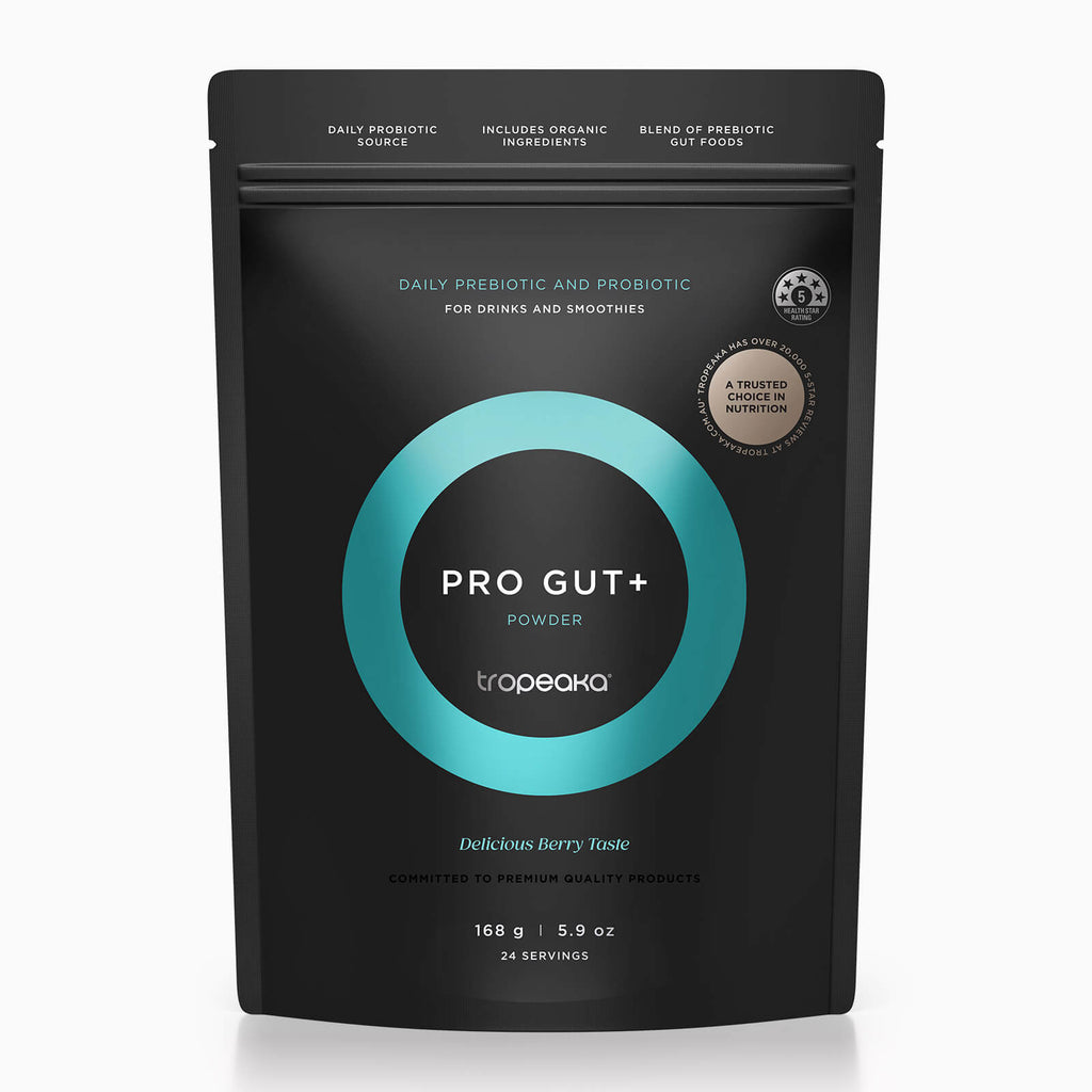 PRO GUT+ | GUT HEALTH POWDER & BLOAT SUPPORT | TROPEAKA | Tropeaka