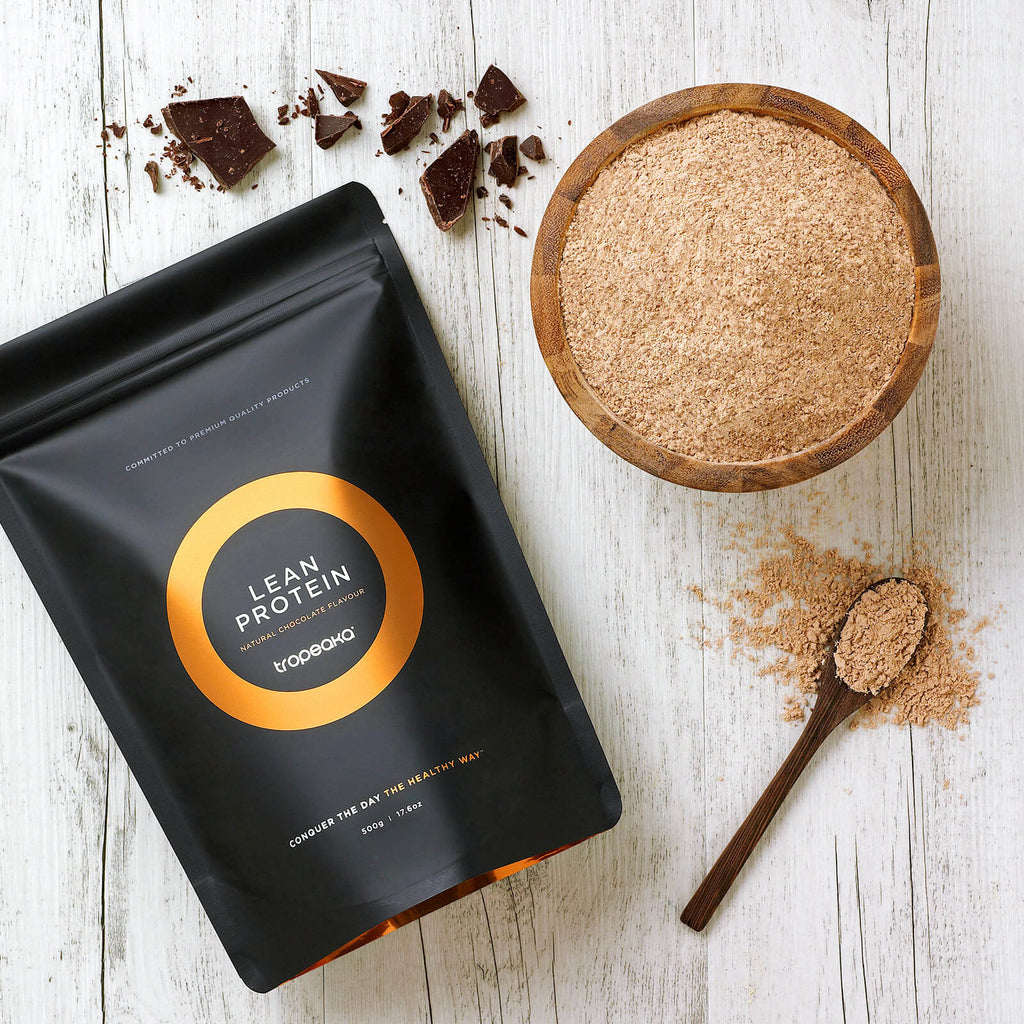 Lean Protein Powder Chocolate | Organic Plant Protein | Tropeaka